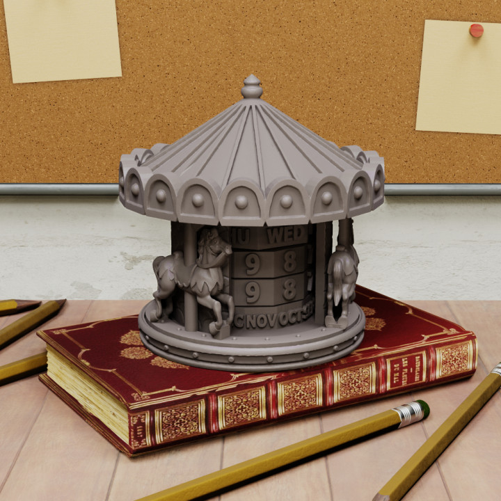 3D Printable The scenic Calendar Bundle by Crosslances