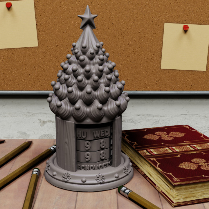 3D Printable The scenic Calendar Bundle by Crosslances