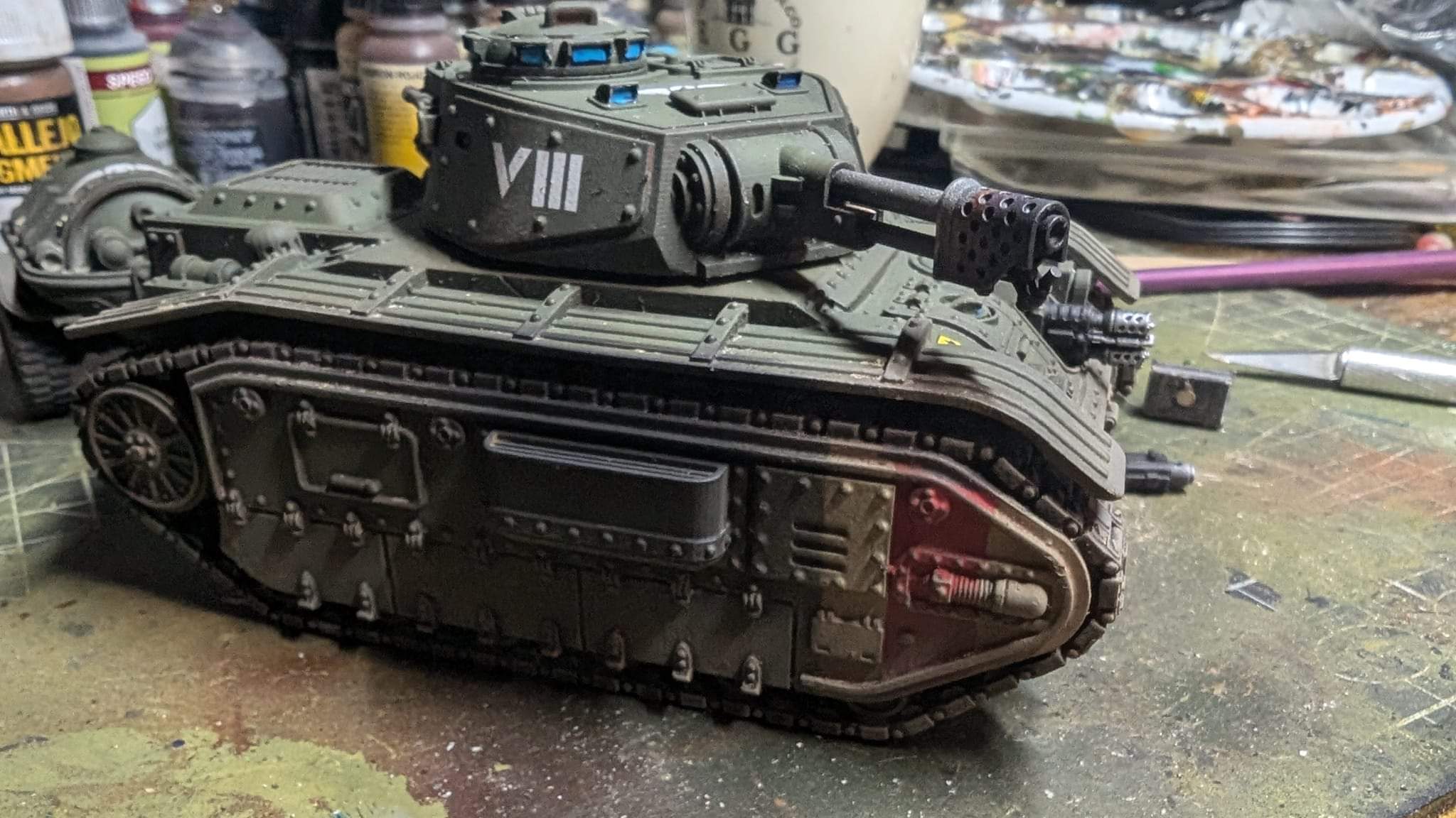 3D Printable Crocodile Flame Tank (and variants) - presupported by Nate ...