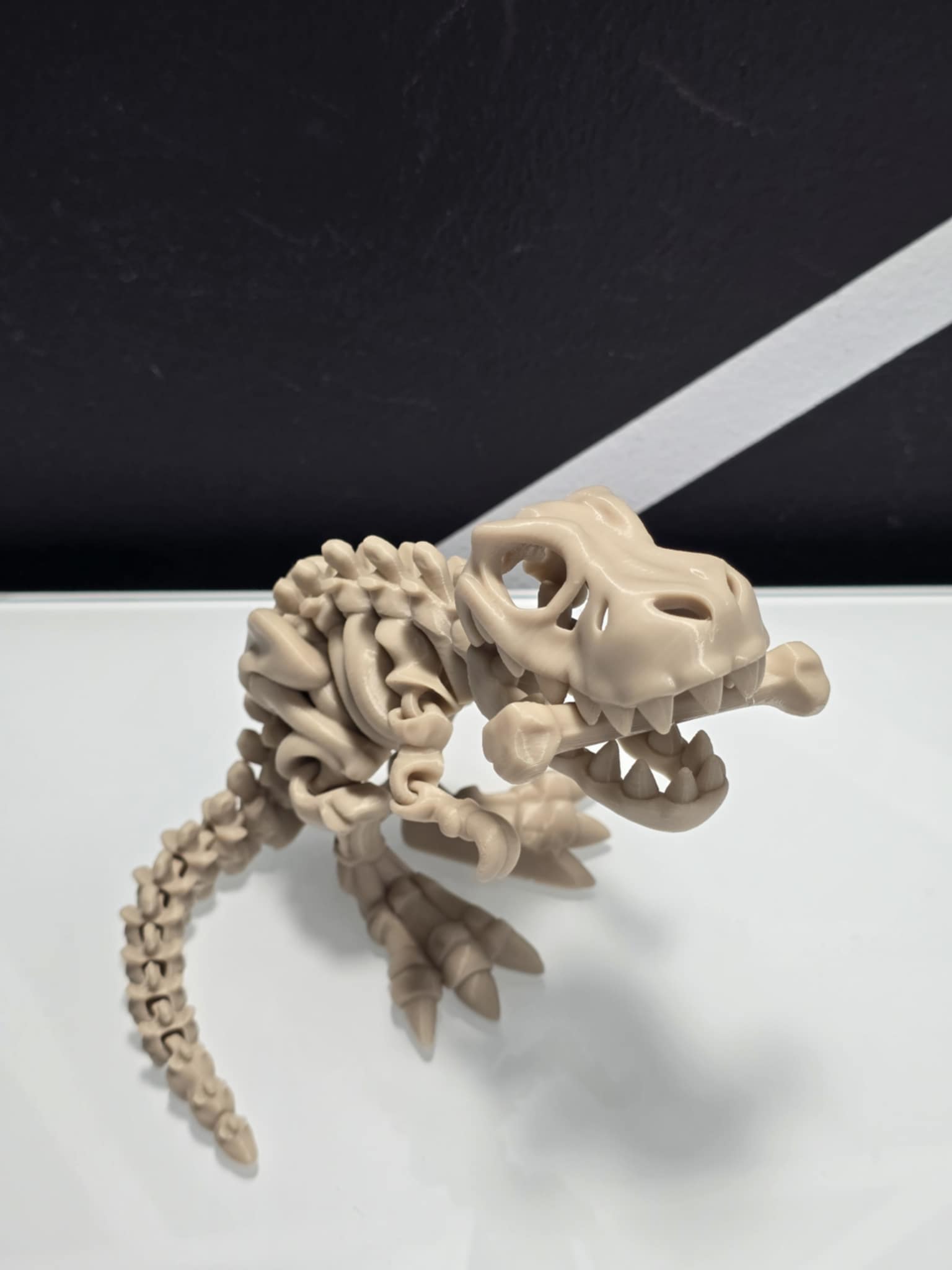 3D Printable Flexi Factory Skeleton T-Rex with 3MF and XXL Versions ...