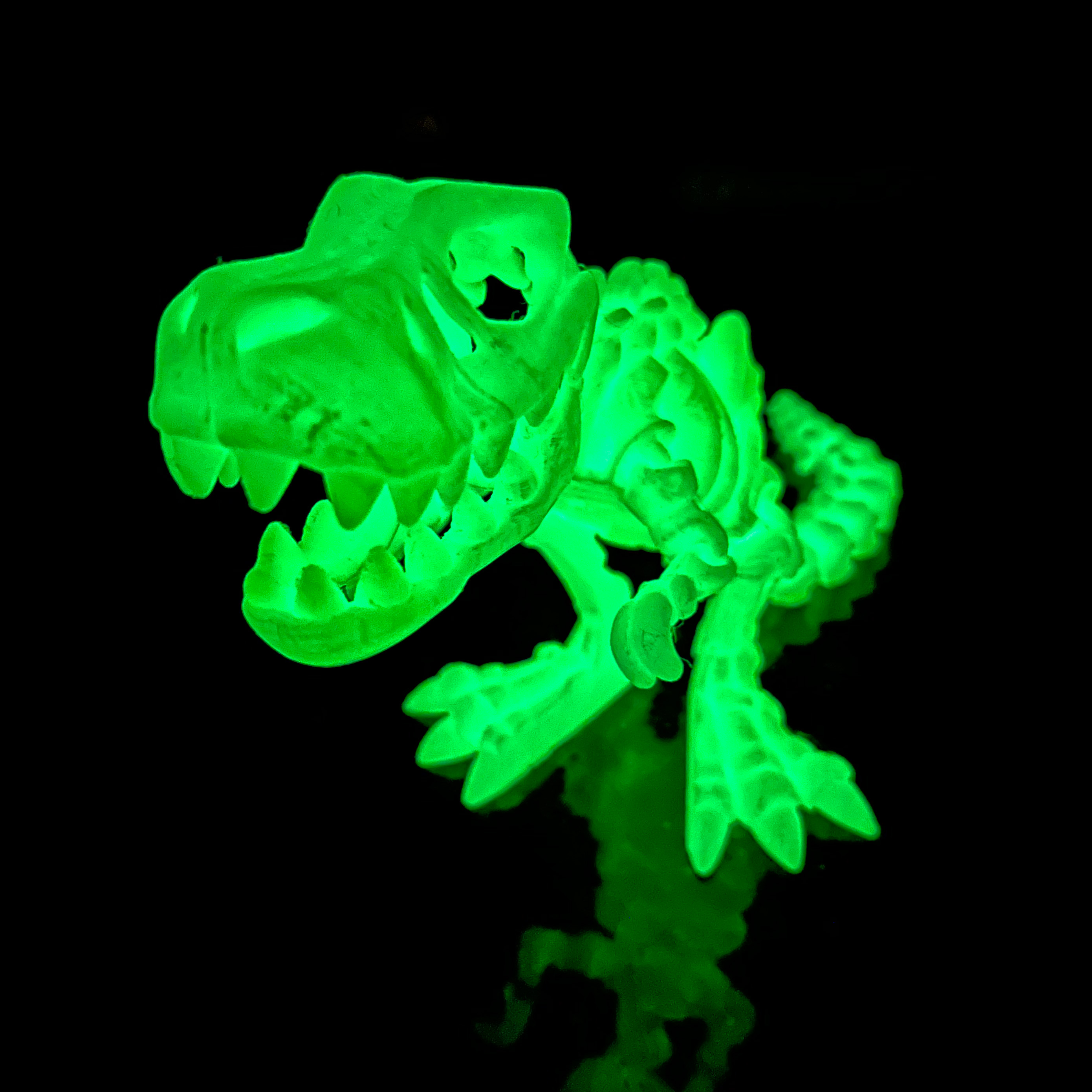 3D Printable Flexi Factory Skeleton T-Rex with 3MF and XXL Versions ...