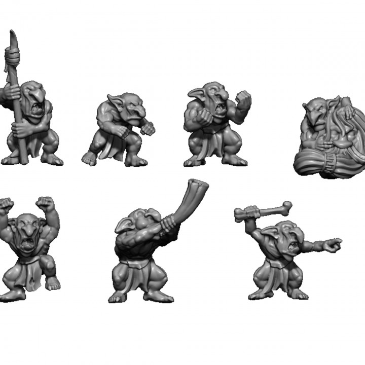 3D Printable Snotlings by MOMminiatures