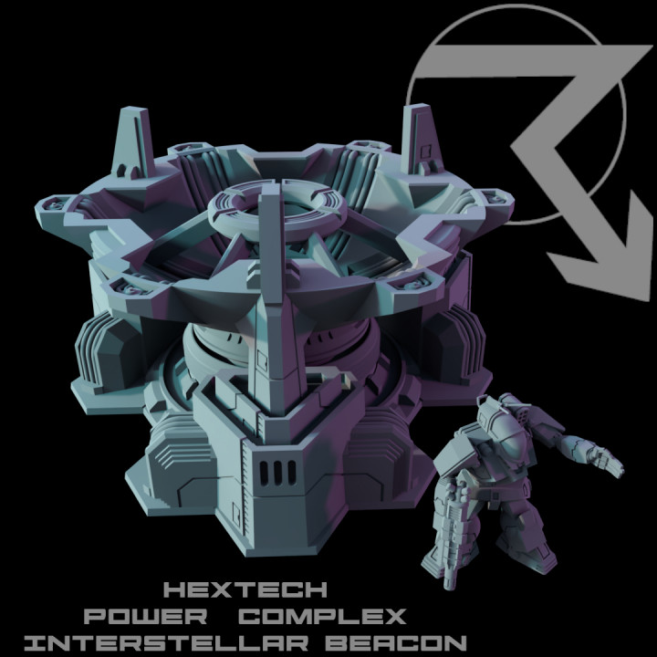 3D Printable HEXTECH - Power Complex - Core Bundle (Battletech ...