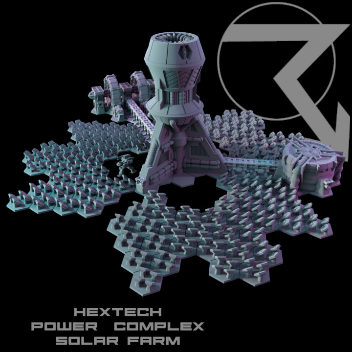 3D Printable HEXTECH - Power Complex - Core Bundle (Battletech ...