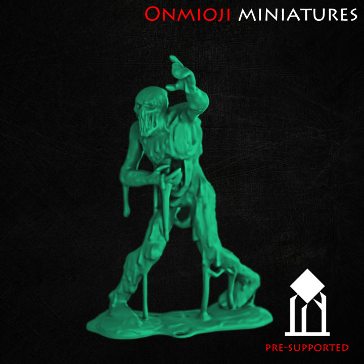 3D Printable Zombie slime man by Stanislav Kuznetsov