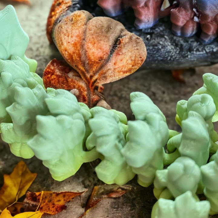 3D Printable Baby Autumn Dragon by The Dragon's Den