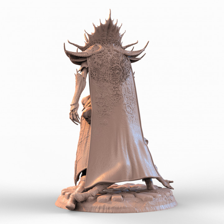 3D Printable Illithid by Alexei Konev