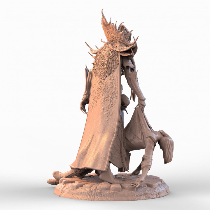 3D Printable Illithid by Alexei Konev