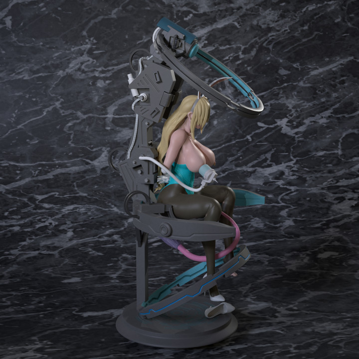 3D Printable Milking Tentacle Machine Hentai by Bahab Balam