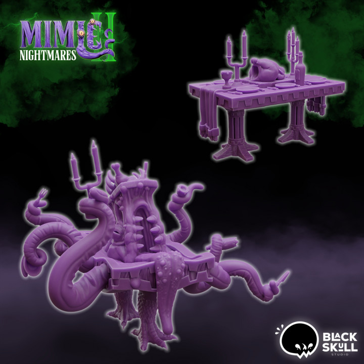 3D Printable Mimic Feast by Black Skull Studio