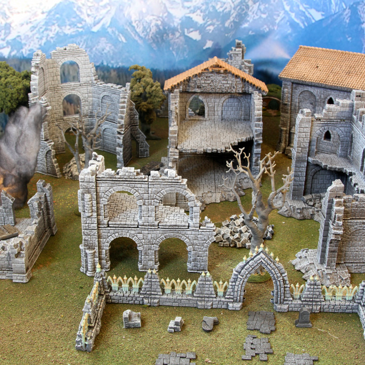 3D Printable Ulvheim 2 megaset by Terrain4Print