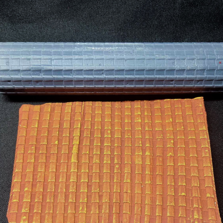 3D Printable DnD terrain rollers – Roofs and Coverings by 3Demon