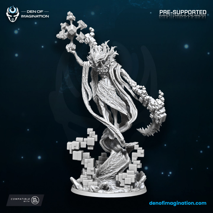 3D Printable Demons - Void Avatar Multipart Set by WildMesh