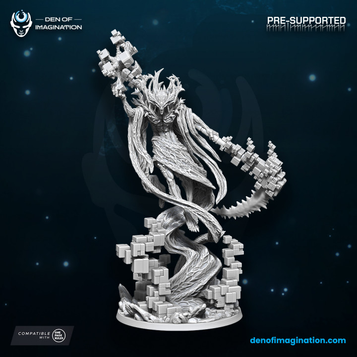 3D Printable Demons - Void Avatar Multipart Set by WildMesh