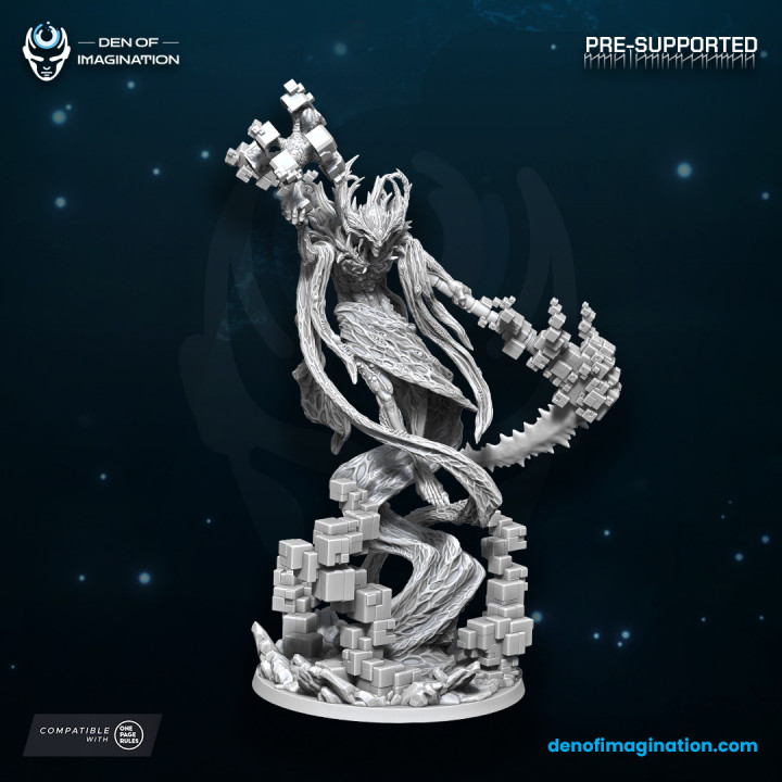 3D Printable Demons - Void Avatar Multipart Set by WildMesh