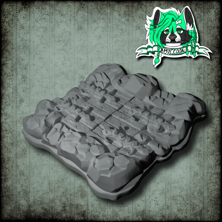 3D Printable Trapdoor Mimic (TMoM) by Amyccoon