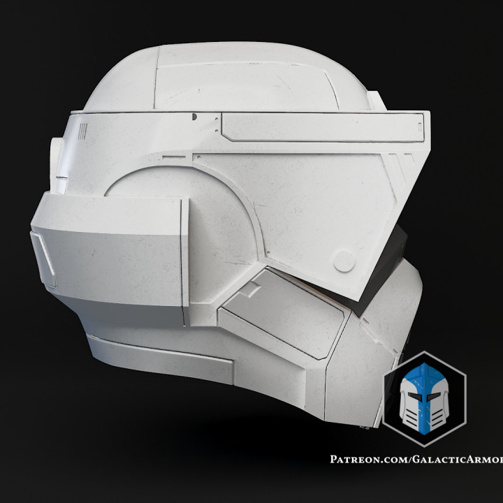 3D Printable Scout Spartan Helmet - 3D print Files by Galactic Armory
