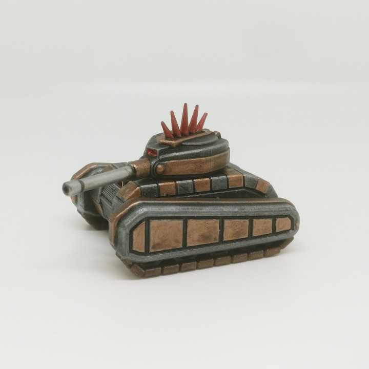 3D Printable Punk Tank by Donya Quick