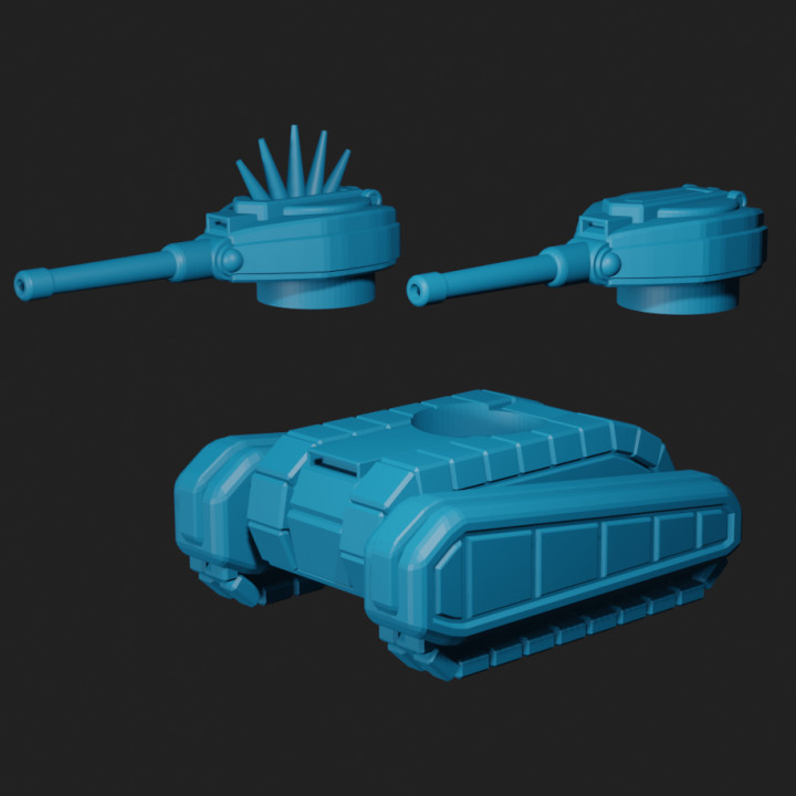 3D Printable Punk Tank by Donya Quick
