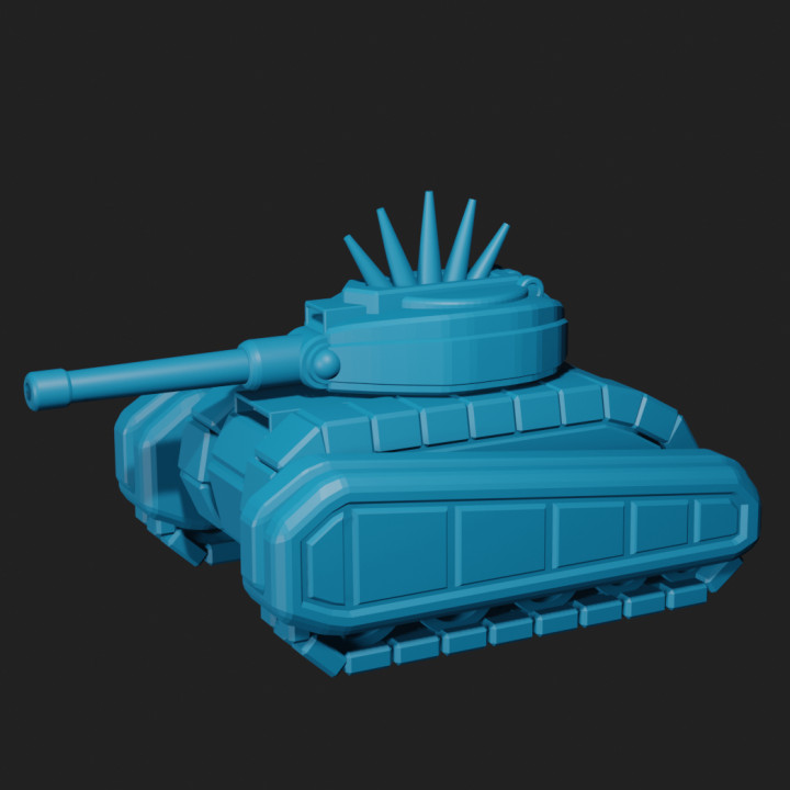 3D Printable Punk Tank by Donya Quick