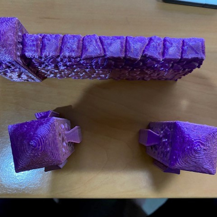 3D Print of Stone wall by JonathanD