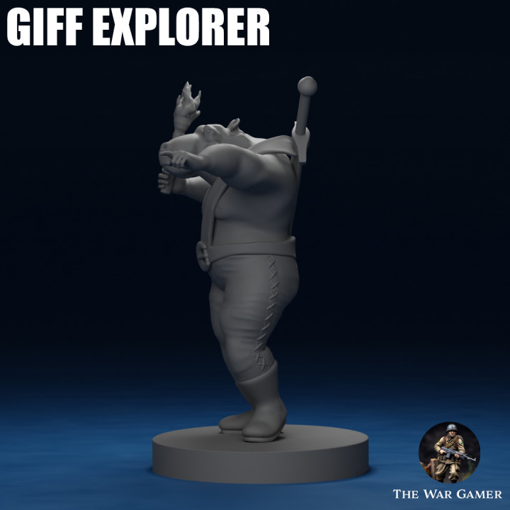 3D Printable Giff Explorer by The WarGamer