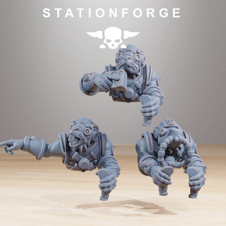 3D Printable Raticus Clankers by Station Forge