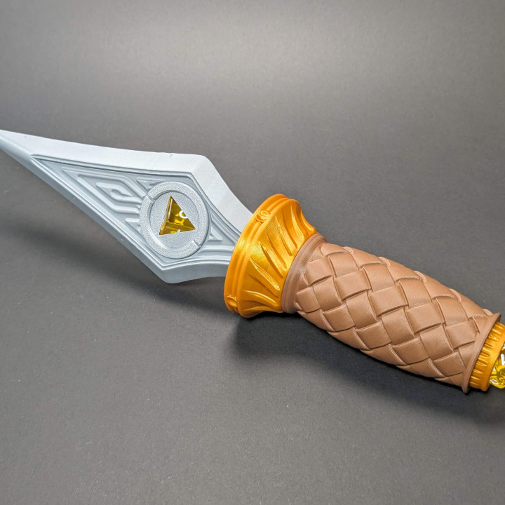 3D Printable Dice Dagger! by Clockspring
