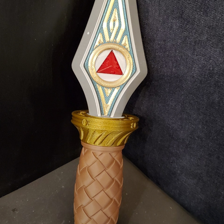 3D Print of Dice Dagger! by akf_was_here
