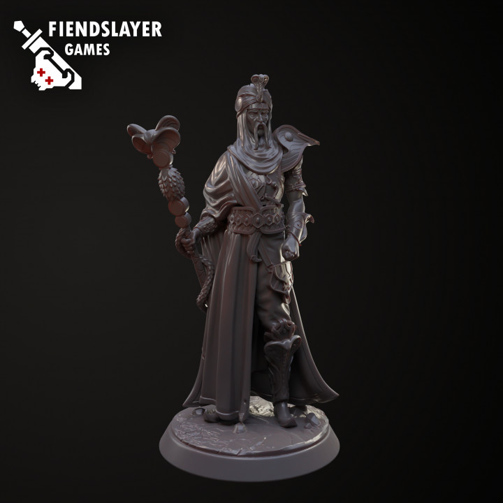 3D Printable Sayf Al-Ramaal - Archmage by Fiendslayer Games