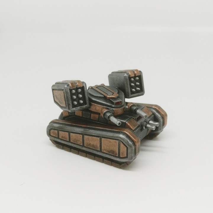 3D Printable Rocket Tank by Donya Quick