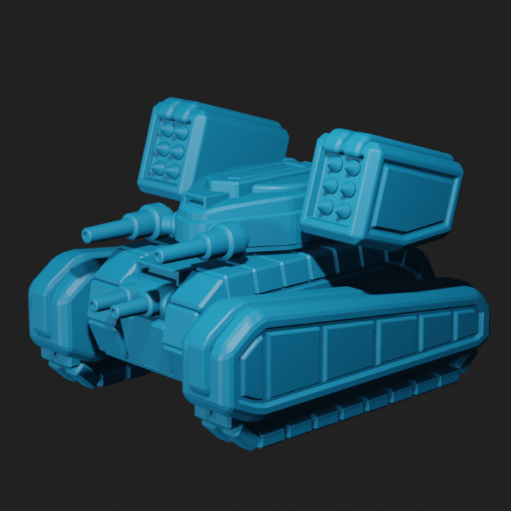 3D Printable Rocket Tank by Donya Quick