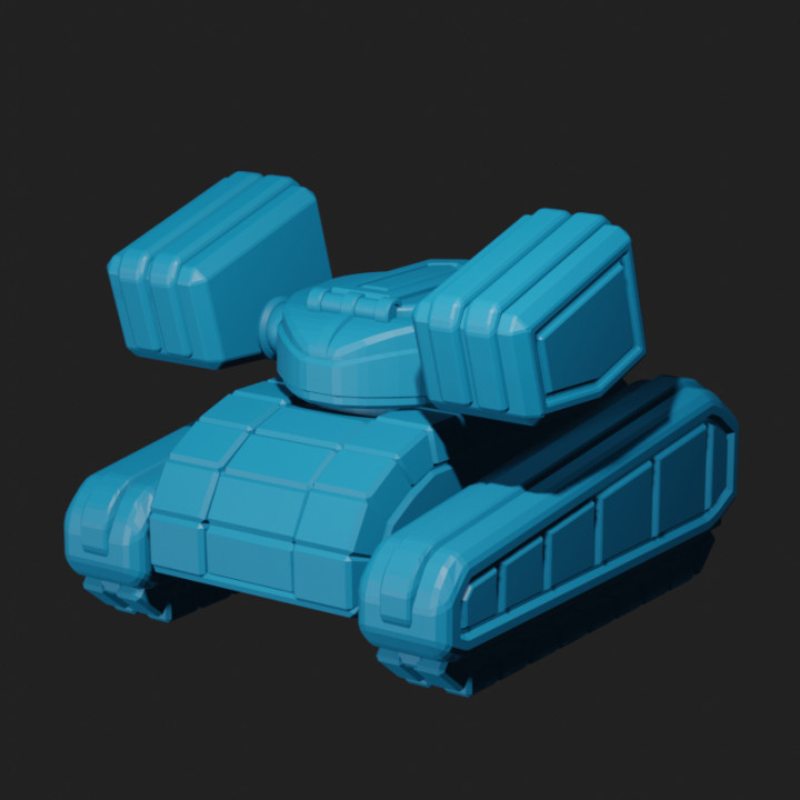3D Printable Rocket Tank by Donya Quick
