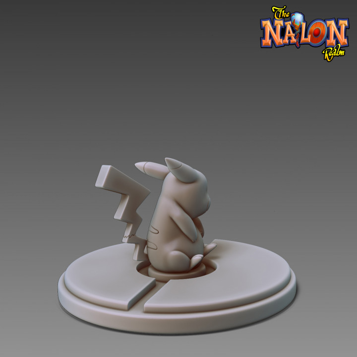 3D Printable Pikachu - FREE STL by Nailon Realm