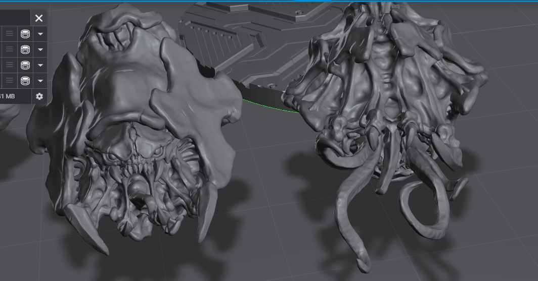 3D Printable Spider Brain Bug by Puppetswar Miniatures