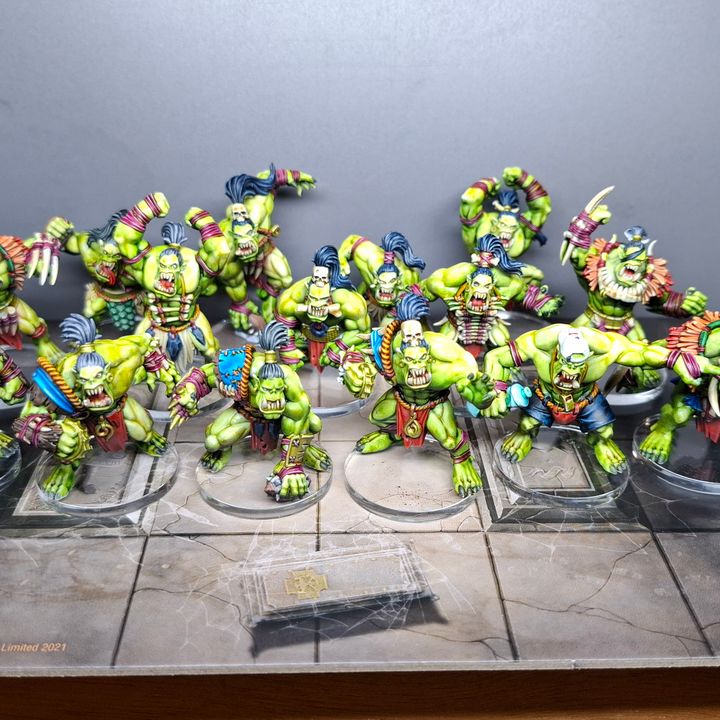 3D Print of Savage Orcs Complete Set by stevef1