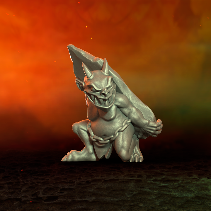 3D Printable Infernal Folks Complete Set by Punga Miniatures