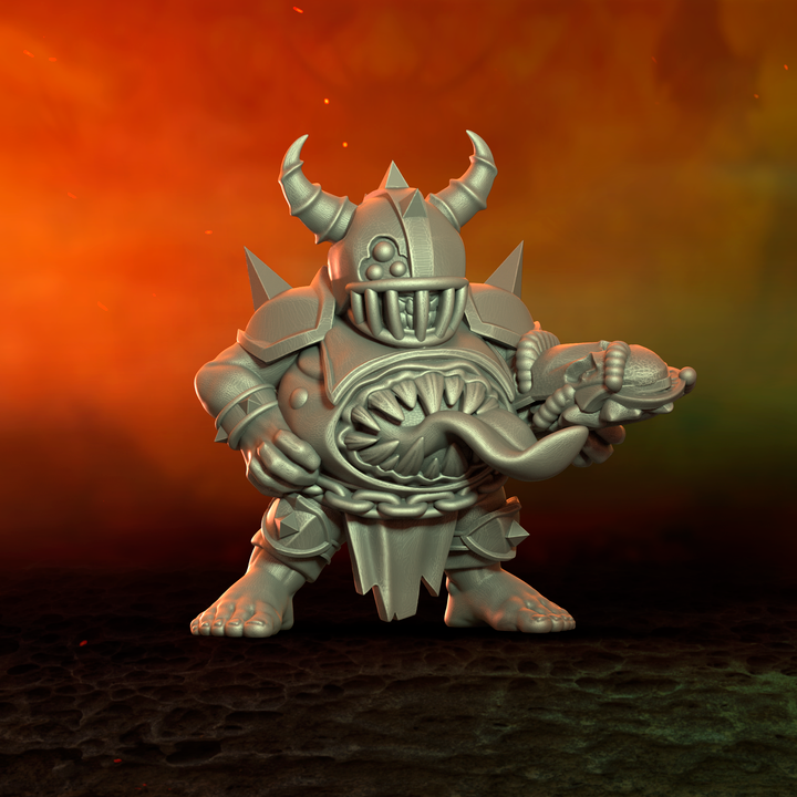 3D Printable Infernal Folks Complete Set by Punga Miniatures