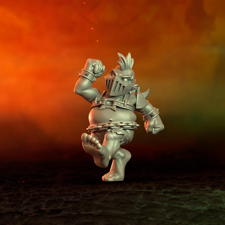 3D Printable Infernal Folks Complete Set by Punga Miniatures