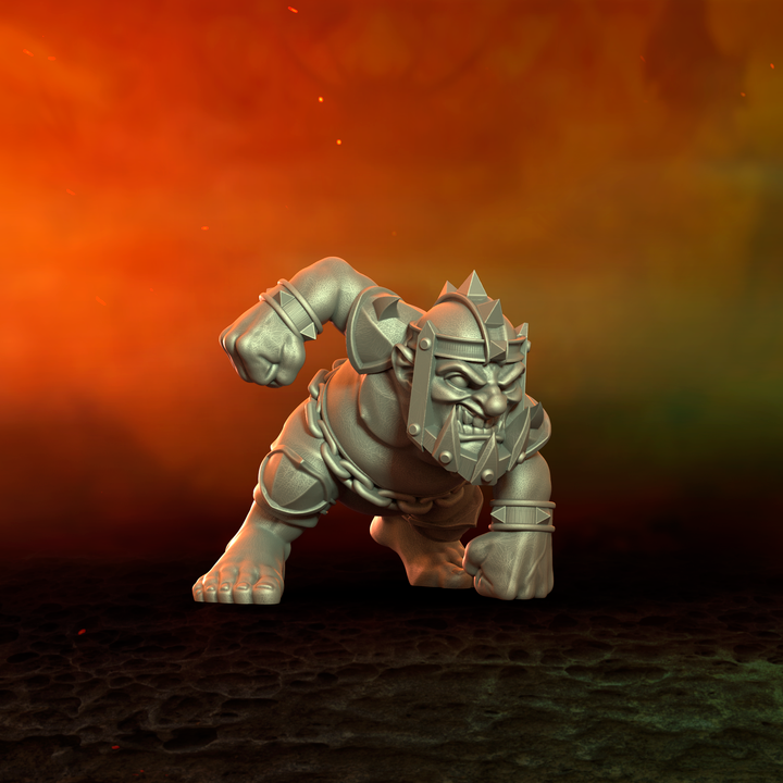 3D Printable Infernal Folks Complete Set by Punga Miniatures