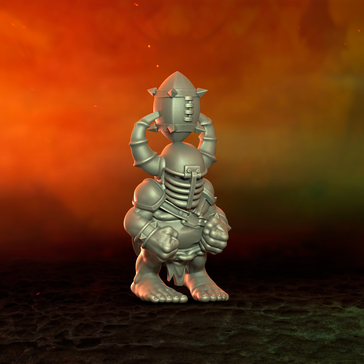 3D Printable Infernal Folks Complete Set by Punga Miniatures