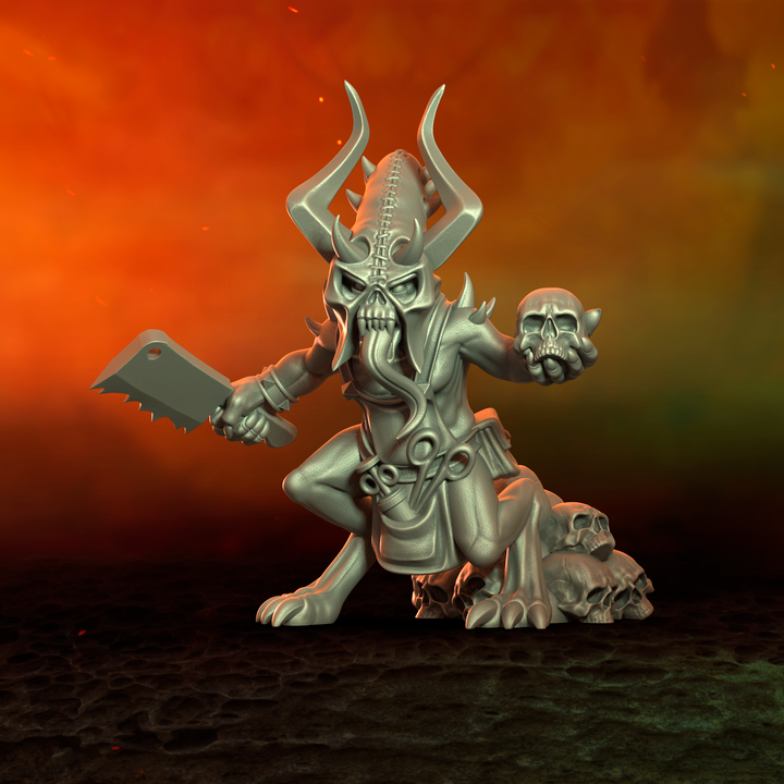 3D Printable Infernal Folks Complete Set by Punga Miniatures
