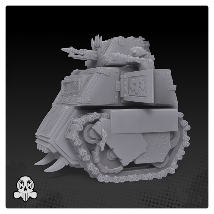 3D Printable Goblin Tank Kit V2 by Malicious Mini's