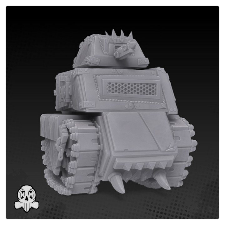3D Printable Goblin Tank Kit V2 by Malicious Mini's