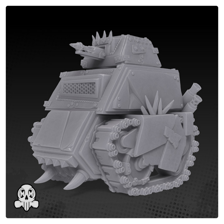 3D Printable Goblin Tank Kit V2 by Malicious Mini's