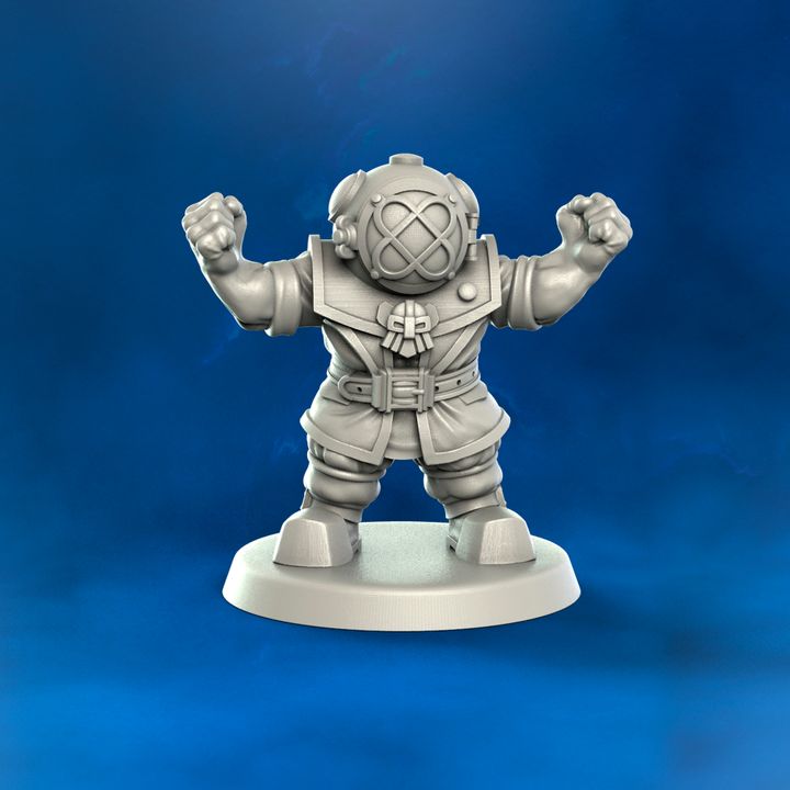 3D Printable Stern Buoys Complete Set by Punga Miniatures