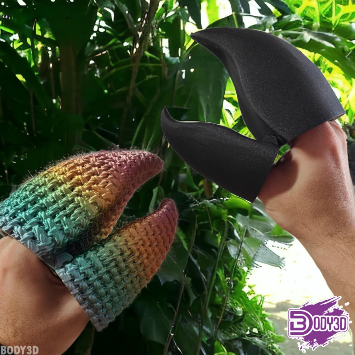 3D Printable Beak Hand by BODY3D