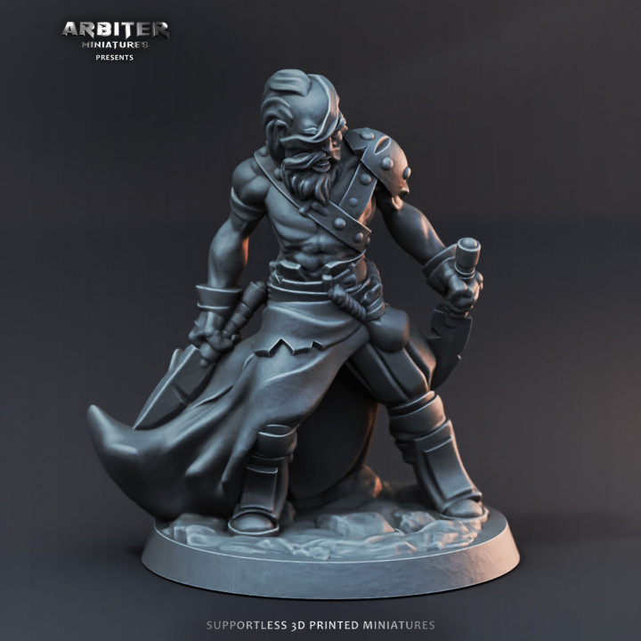 3D Printable Supportless miniatures from Arbiter Miniatures Kickstarter ...