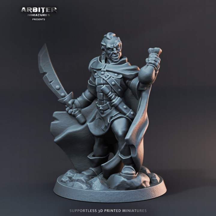 3D Printable Supportless miniatures from Arbiter Miniatures Kickstarter ...