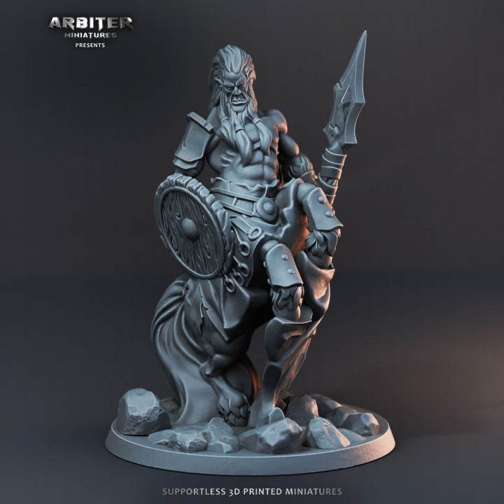 3D Printable Supportless miniatures from Arbiter Miniatures Kickstarter ...